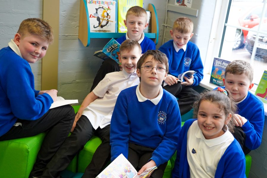 Jervoise School welcome their new ‘colourful and adventurous library ...